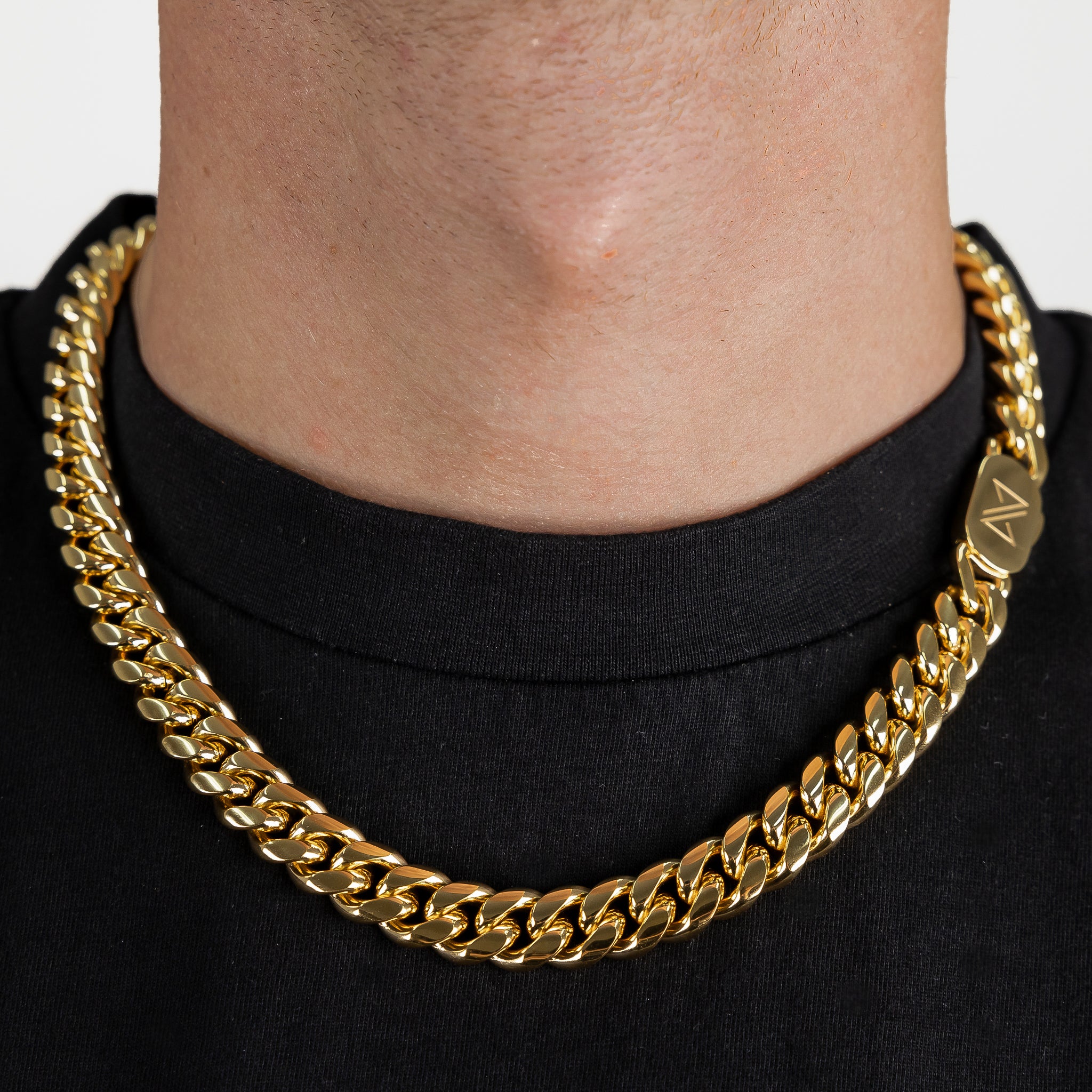 12mm Cuban Chain - 18K Gold – NORVEI